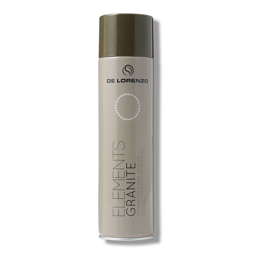 De Lorenzo Elements Granite Hair Lacquer 400g – SA Hair, Nail & Beauty ...