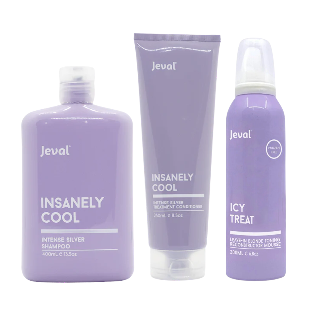 Jeval Insanely Cool Intense Silver Trio – SA Hair, Nail & Beauty Supplies