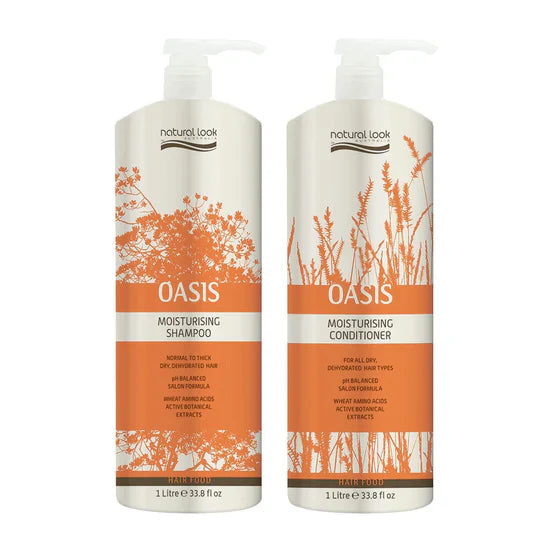 Natural Look Oasis Boost Hydrating Shampoo & Conditioner Duo 1 Litre ...