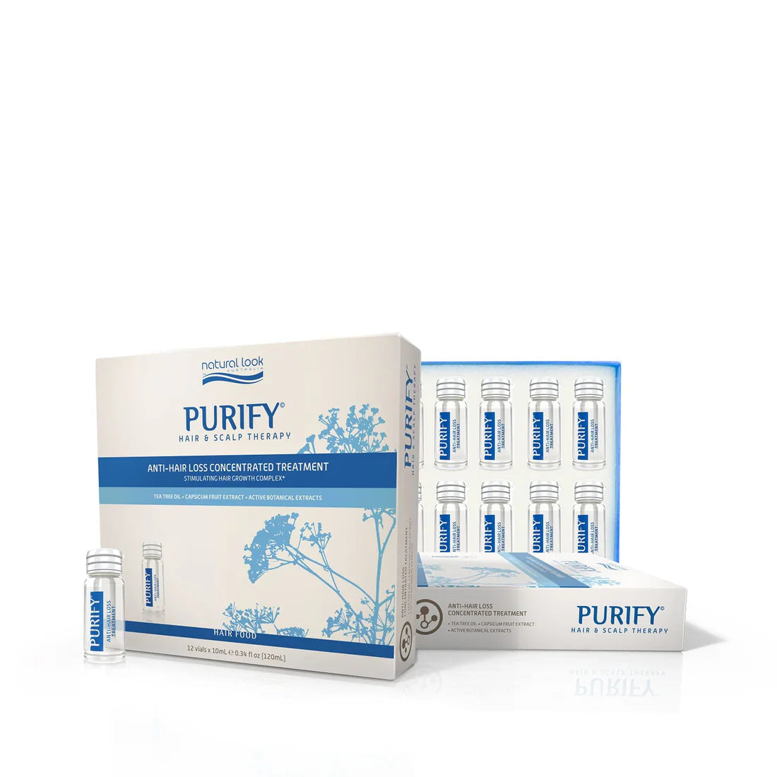 Natural Look Purify Anti-Hair Loss Concentrated Vials 12x10ml – SA Hair ...