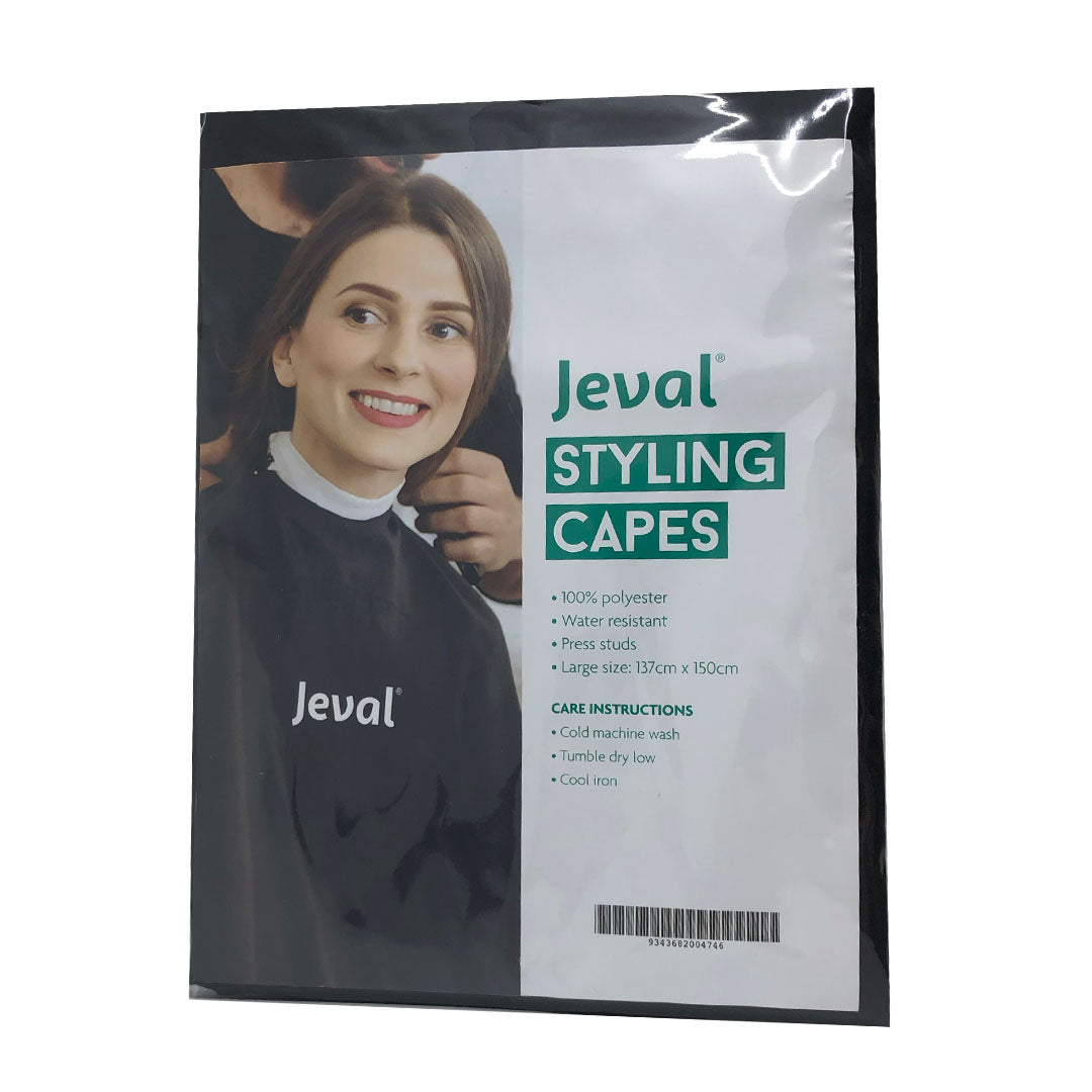 Jeval Styling Capes Black – SA Hair, Nail & Beauty Supplies