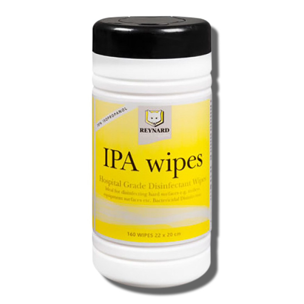 Reynard IPA Wipes Hospital Grade Disinfectant Alcohol Wipes 160 pack ...